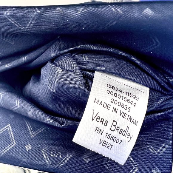 Vera Bradley | Accessories | Nwt Vera Bradley Kiss Lock Coin Purse In Shore Enough | Poshmark